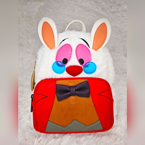 Loungefly | Bags | Loungefly Alice In Wonderland White Rabbit Cosplay ...